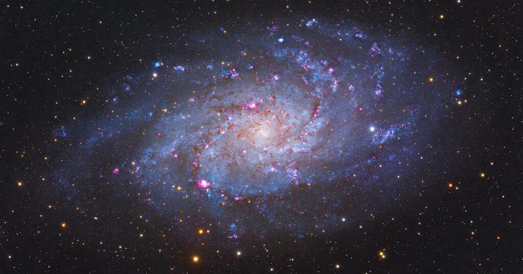 List of Galaxies in the Universe: Type, Size, and Distance